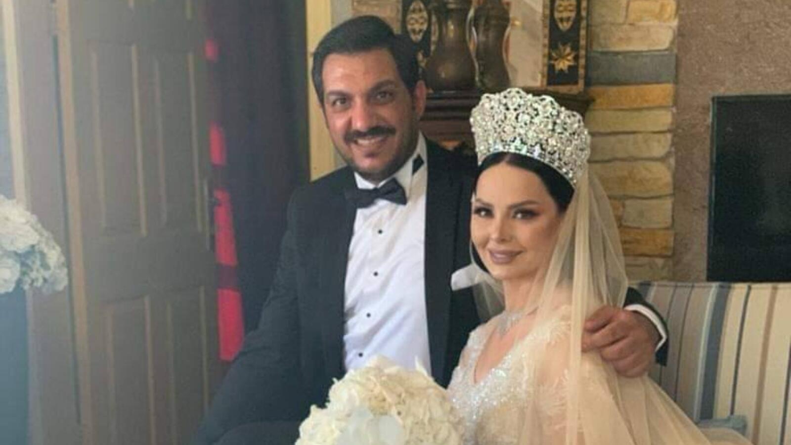 Diana Karazon and Moath Omari Throw Simple Yet Intimate Wedding.. See the Pictures | Al Bawaba